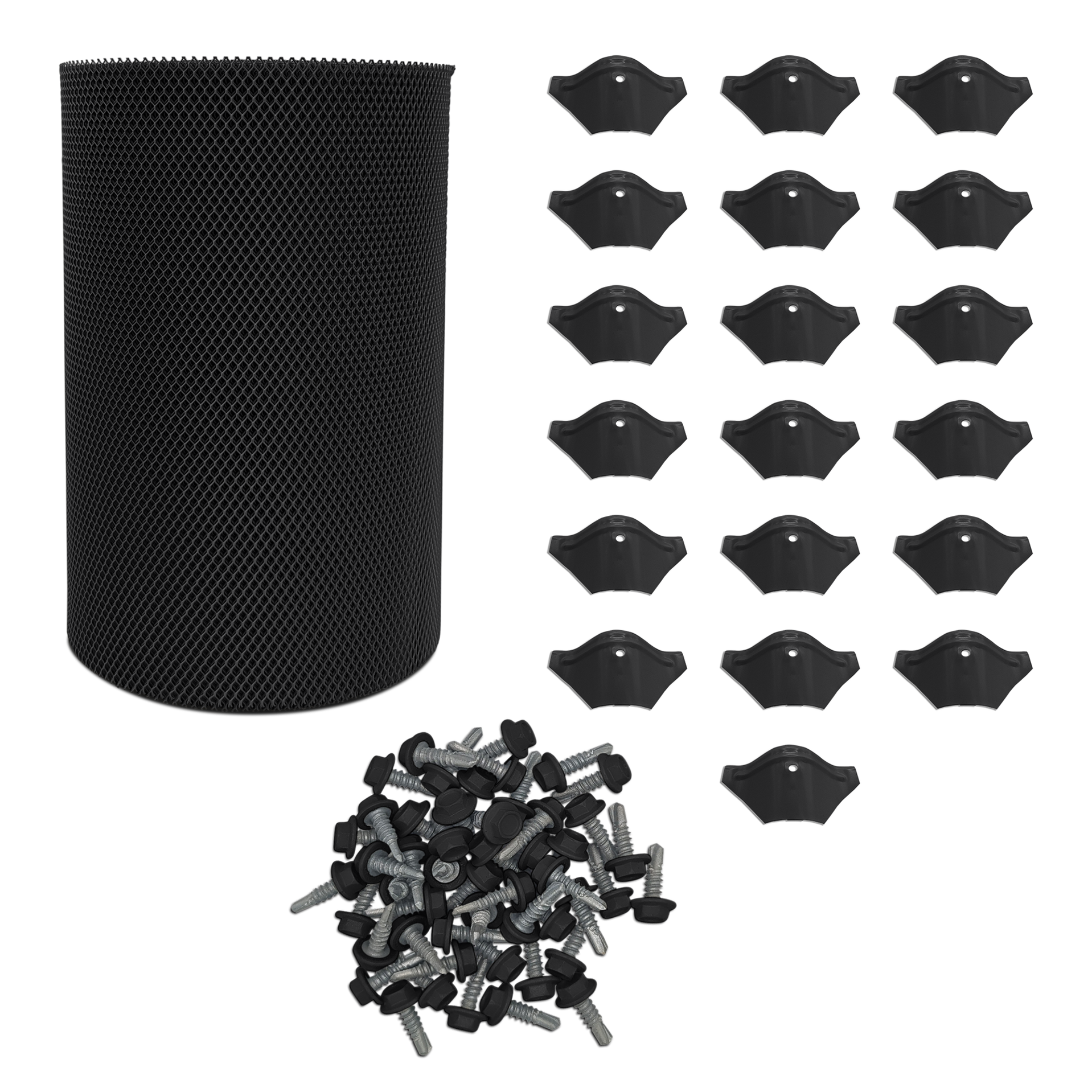 Corrugated Valley Gutter Guard Kit - 3.5mm Aluminium Mesh — Gutter ...