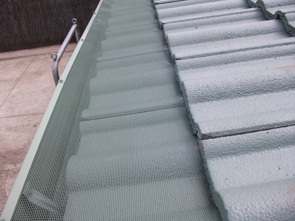 Gutter Guard for Tiled Roof - 3.5mm Aluminium Mesh — Gutter Guard Direct